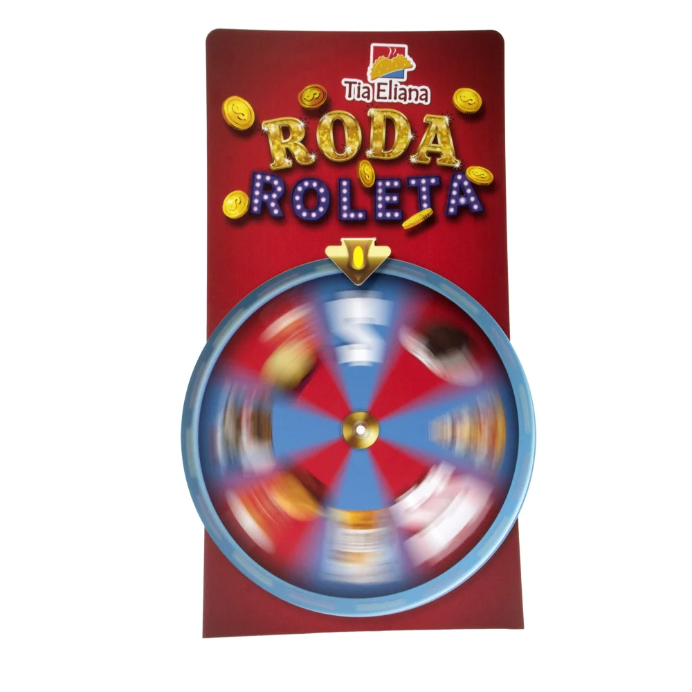 Roleta de Prêmios personalizada | Materiais Promocionais | Seriana PDV